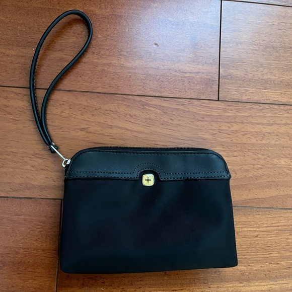 Wenger | Bags | Swiss Army Wenger Black Wristlet Bag 7 25 | Poshmark